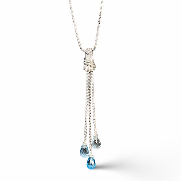 Peter Thomas Roth Ribbon and Reed Cascade Briolette Dangle Pendant ...