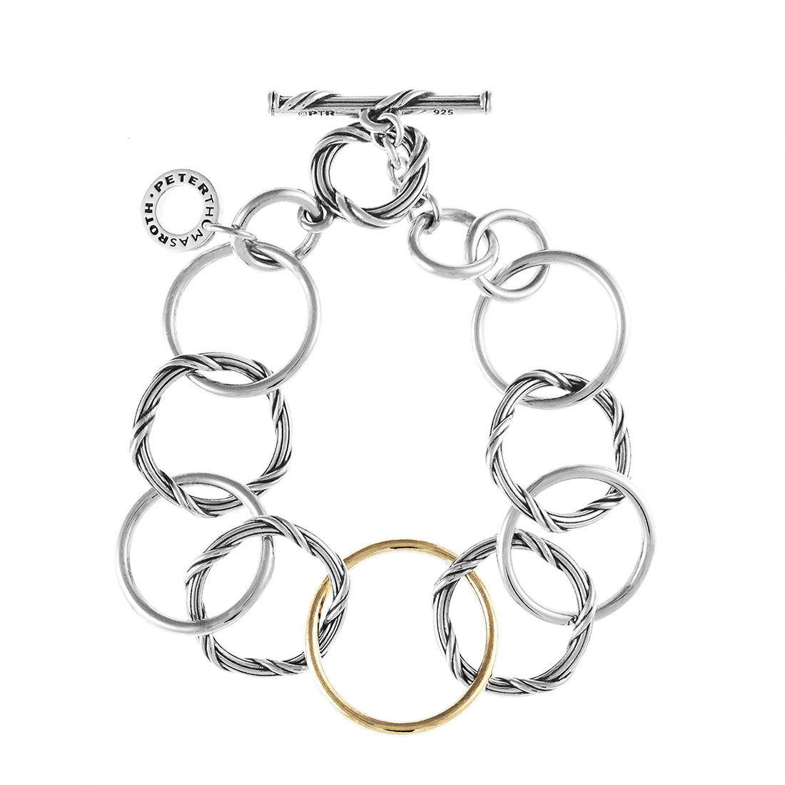 Peter Thomas Roth Ribbon and Reed Signature Mixed Link Bracelet in ...